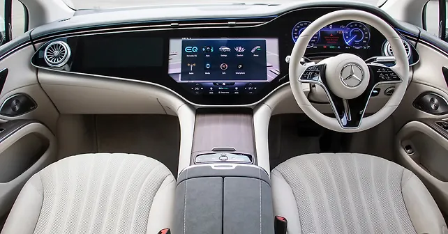 Mercedes-Benz EQS Dashboard - CarWale