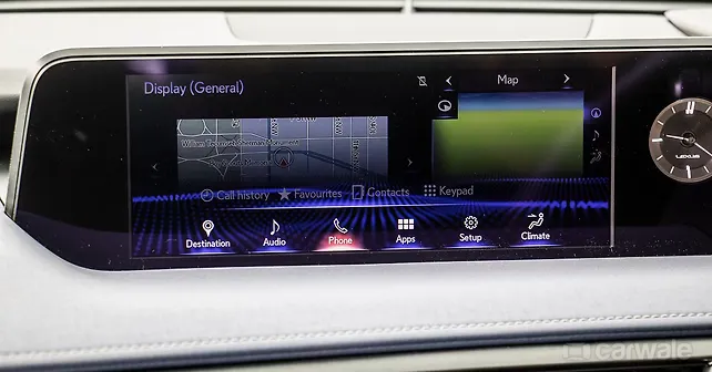 Lexus UX 300e Infotainment - CarWale