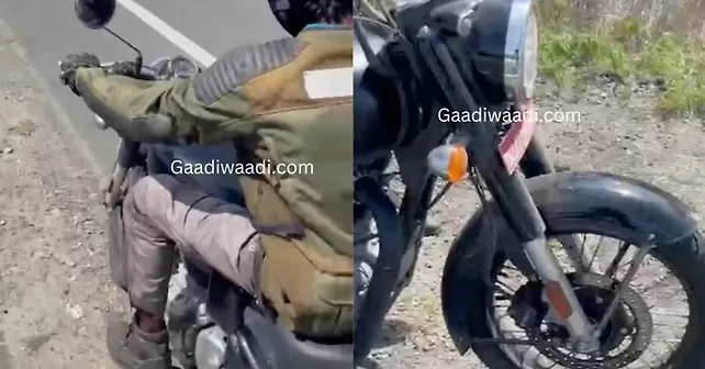 New Royal Enfield Bullet 350 test mule spotted, India launch soon ...