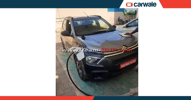 Citroen C3 EV spotted in India - CarWale