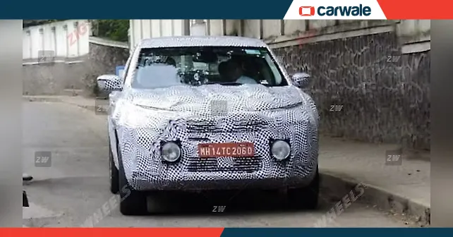 New Tata Harrier spotted testing; to get redesigned front fascia - CarWale