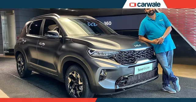 Kia Sonet X-Line 1.0 TGDi First Look - CarWale