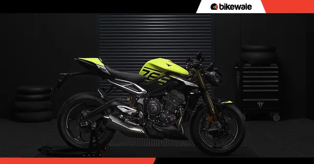 Limited-edition Triumph Street Triple Moto2 revealed - BikeWale