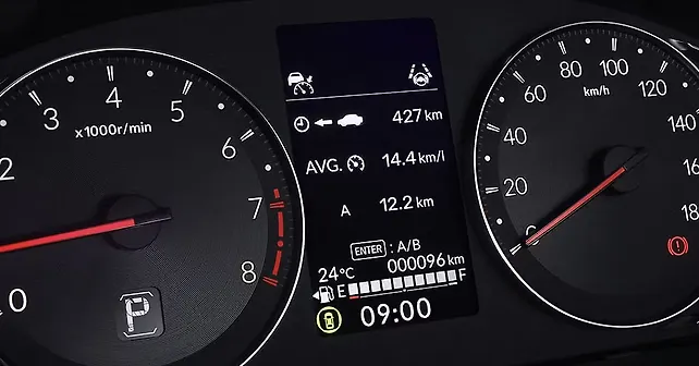 Honda WR-V Instrument Cluster - CarWale