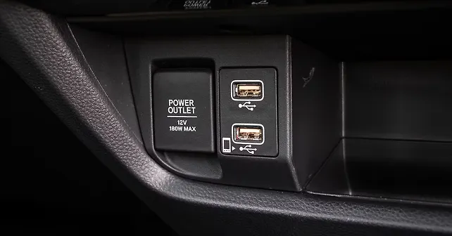 Honda City Charging Ports - CarWale