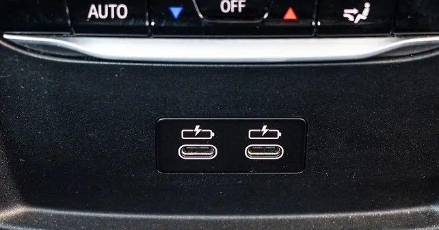 BMW M340i Charging Ports - CarWale