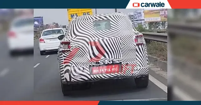 Citroen C3-based seven-seater SUV spied again - CarWale