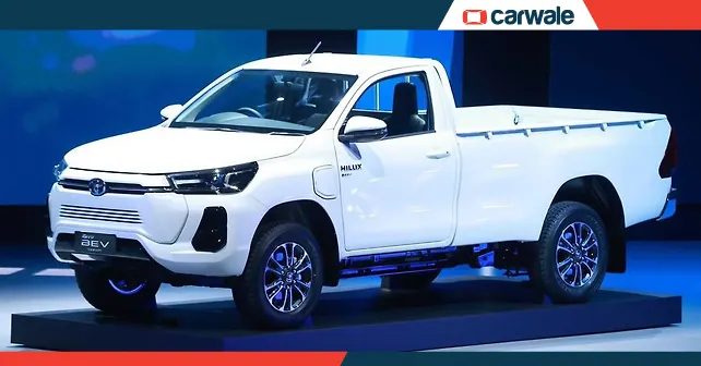 Toyota unveils Hilux electric concept - CarWale