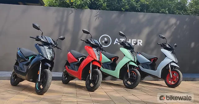 Ather 450X Gen3 gets software updates and new colours - BikeWale