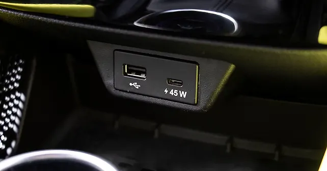 Tata Harrier Charging Ports - CarWale