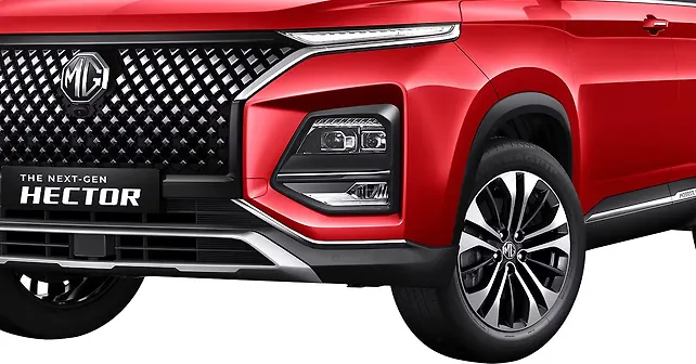MG Hector Plus Head Light And Tail Lights - CarWale