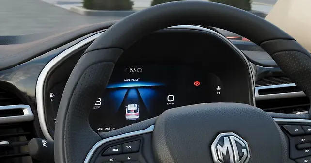 MG Hector Plus Instrument Cluster - CarWale