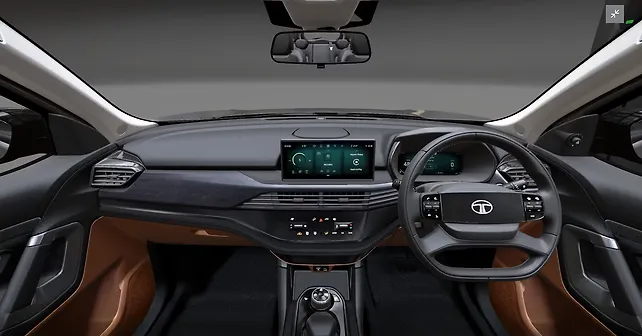 Tata Harrier EV Dashboard - CarWale