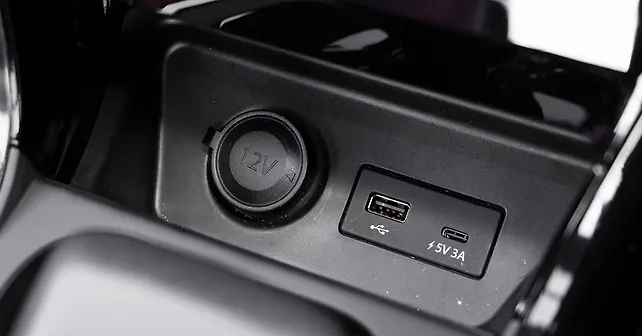 Tata Curvv Charging Ports - CarWale