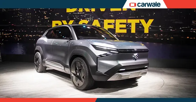 Maruti eVX concept unveiled: Now in pictures - CarWale