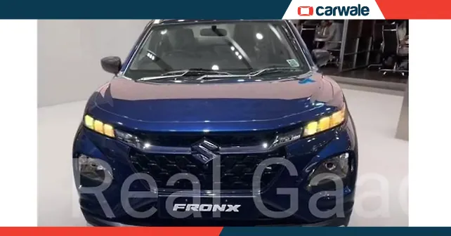 Maruti Fronx base variant arrives at dealerships ahead of launch - CarWale