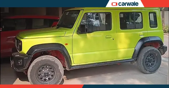 Maruti Jimny base variant spotted ahead of launch and price reveal in ...