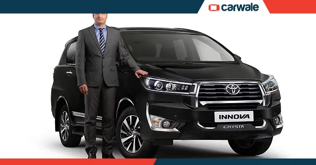 2023 Toyota Innova Crysta Diesel bookings open - CarWale