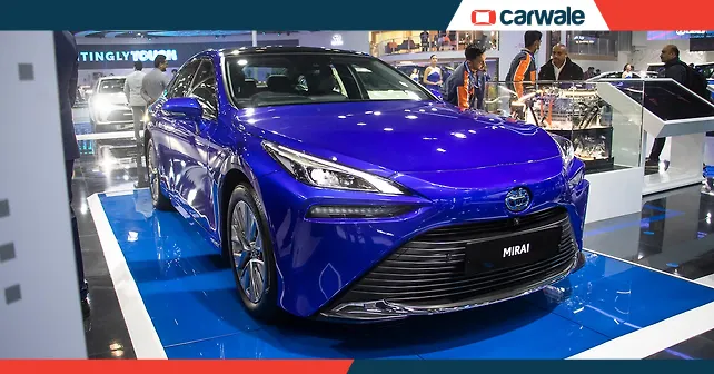 Toyota Mirai Fuel-Cell Vehicle showcased – Now in pictures - CarWale