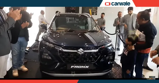 Maruti Fronx reaches Nexa dealerships - CarWale