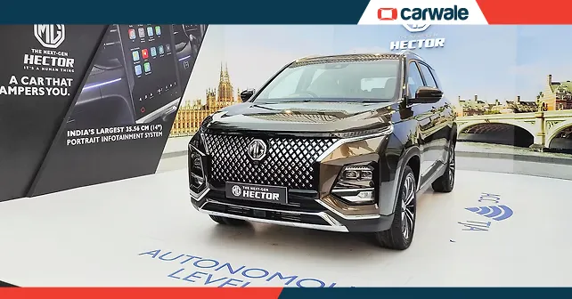 2023 MG Hector first drive review to go live tomorrow - CarWale