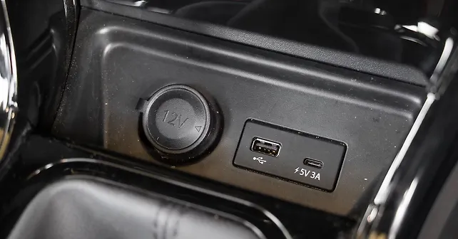 Tata Nexon Charging Ports - CarWale