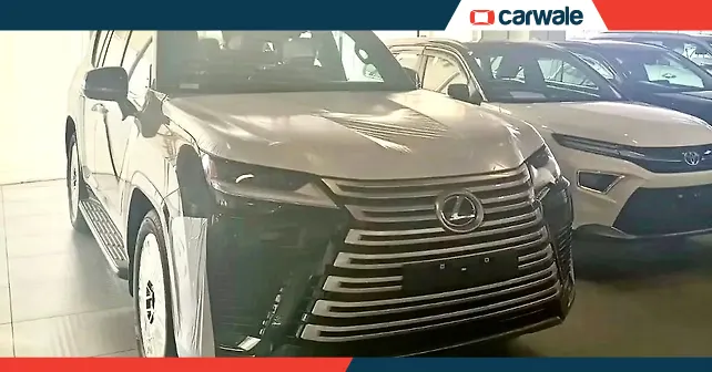 Lexus LX 500d arrives at dealership; deliveries to commence soon - CarWale