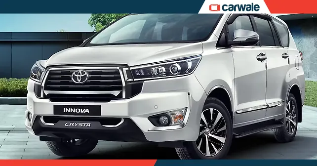 2023 Toyota Innova Crysta Diesel: Variants and features explained - CarWale