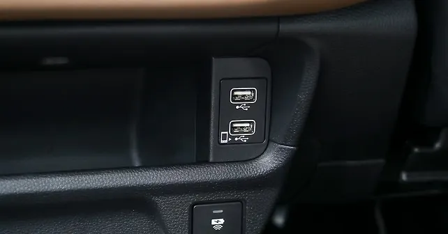 Honda Elevate Charging Ports - CarWale