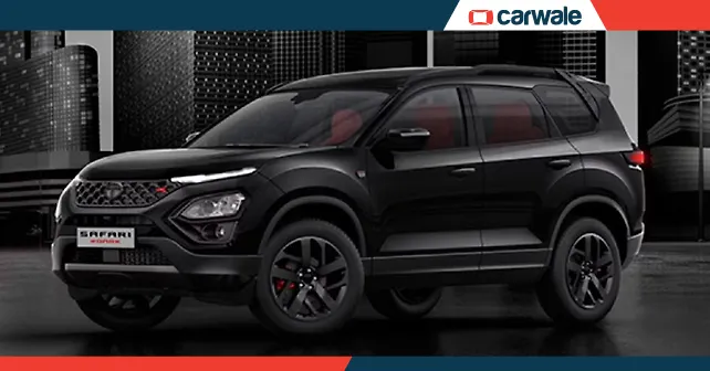 Tata Safari Red Dark Edition launched in India at Rs 22.61 lakh - CarWale