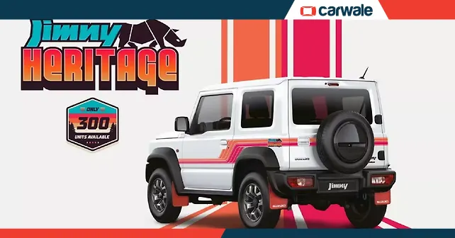 Suzuki three-door Jimny Heritage Edition launched in Australia - CarWale
