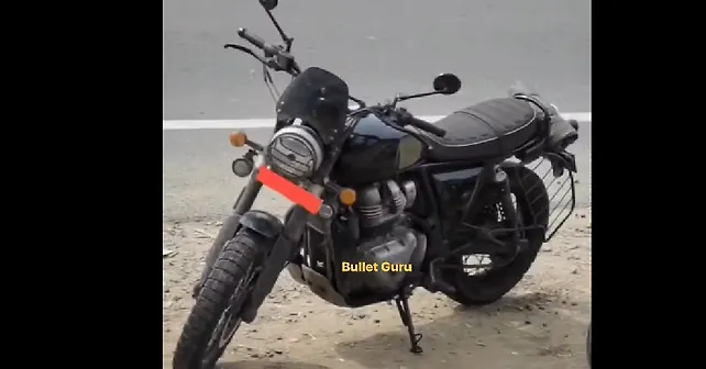 Upcoming Royal Enfield Sherpa 650 spotted testing! - BikeWale