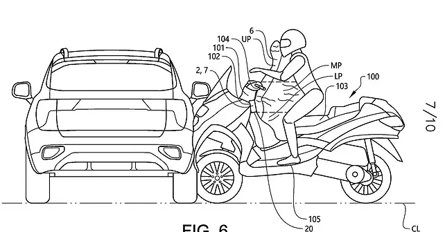 Piaggio to launch three-wheeled scooter with airbags - BikeWale