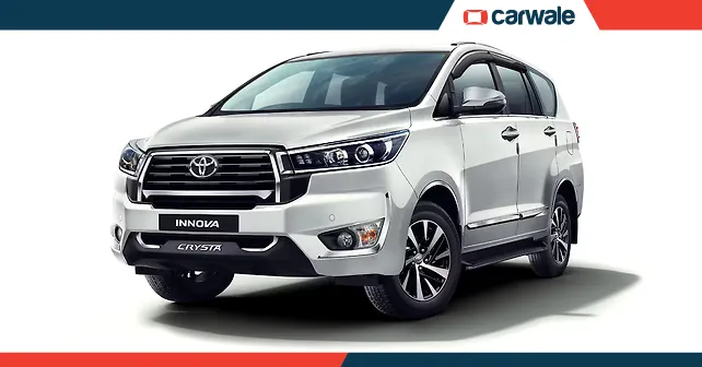 Toyota Innova Crysta VX and ZX variants launched; prices start at Rs ...
