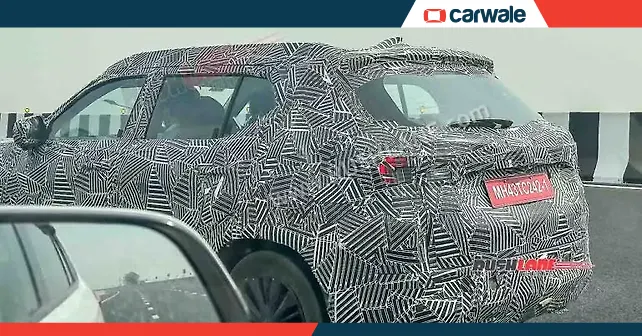 Honda mid-size SUV interiors spied; to get a 360-degree camera - CarWale