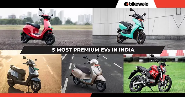 5 Most premium electric scooters on sale in India - BikeWale