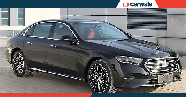 Mercedes-Benz E-Class long wheelbase version spied - CarWale