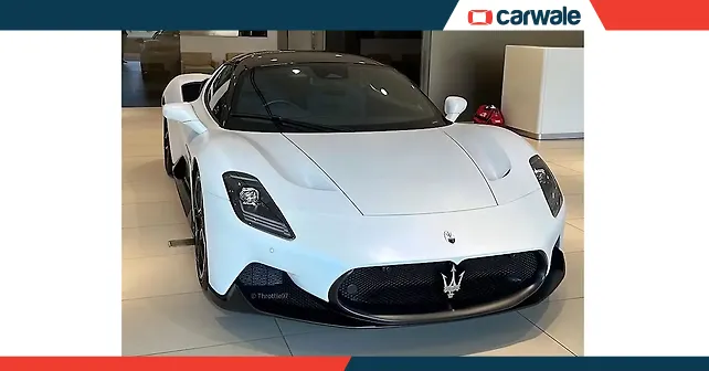 Maserati MC20 arrives in India; deliveries to begin soon - CarWale