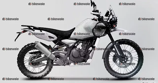 Royal Enfield Himalayan 450 spotted testing up close! - BikeWale