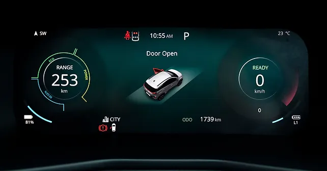 Tata Nexon EV Instrument Cluster - CarWale