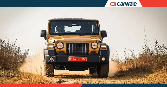 Mahindra Thar RWD gets a new badge - CarWale