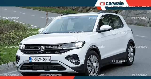 Volkswagen Taigun facelift revealed in spy pictures - CarWale