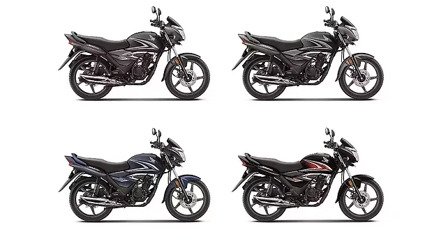 Honda Shine OBD-2 available in five colours in India - BikeWale