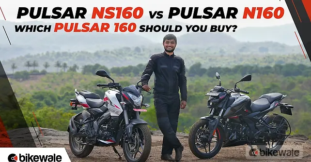 Video: Bajaj Pulsar NS160 vs Pulsar N160 Comparison Review - BikeWale