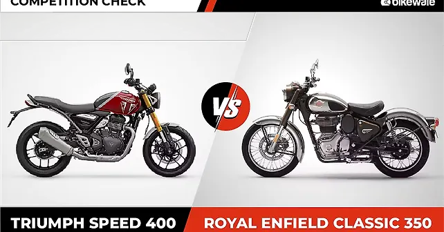Triumph Speed 400 vs Royal Enfield Classic 350: Competition Check ...