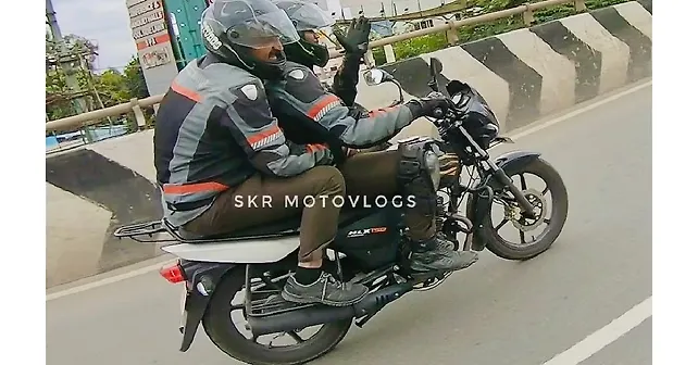 TVS HLX 150 spotted testing in Bengaluru - BikeWale