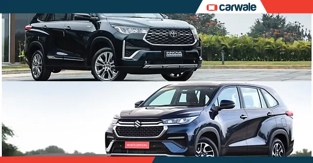 How different is Maruti Invicto from Toyota Innova Hycross? - CarWale