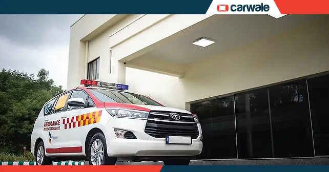 Toyota Innova Crysta Ambulance introduced - CarWale