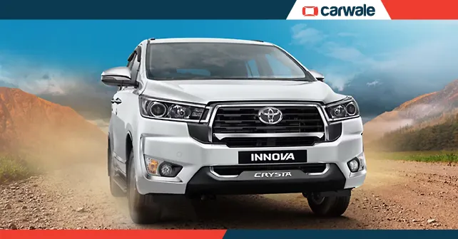 Toyota Innova Crysta prices in India hiked by up to Rs. 37,000 - CarWale