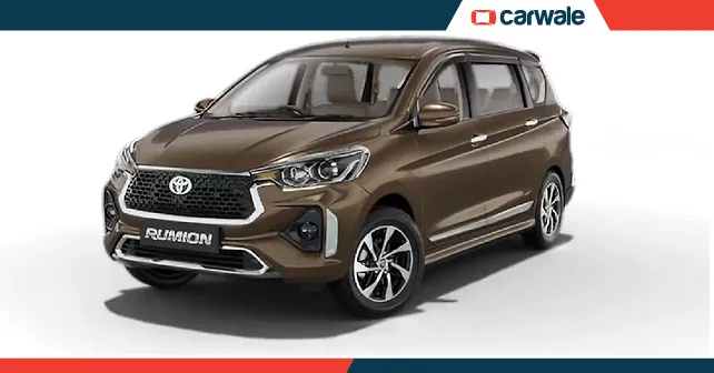 Toyota Rumion unveiled: Variants explained - CarWale